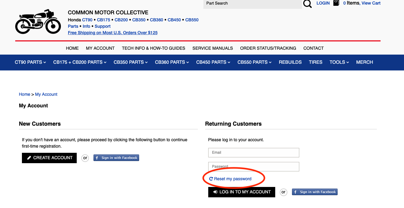 How Do I Reset My Password? – CMC Help Center